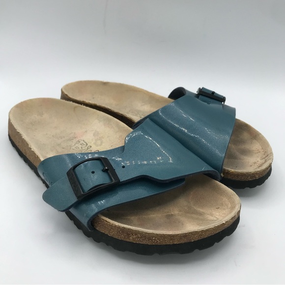 Birkenstock | Shoes | Birkis Birkenstock Womens 7 Catalina Teal Blue ...